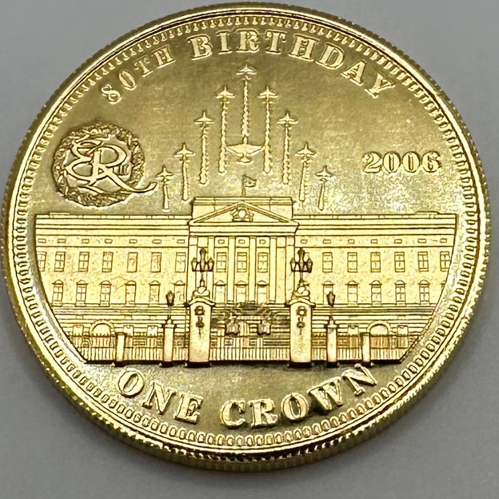80th Birthday One Crown Coin - Own4Less